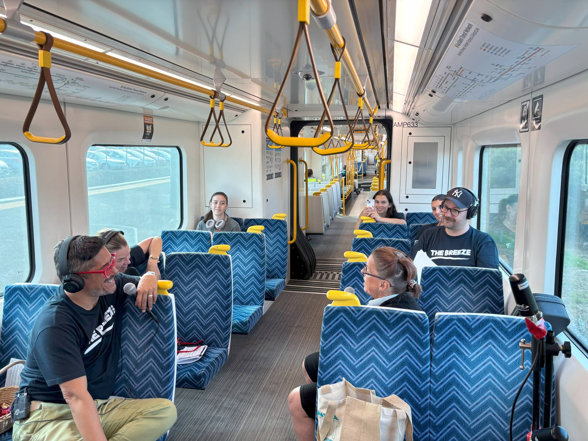 The Breeze Hosts Broadcast Live From The Love Train | Auckland One Rail